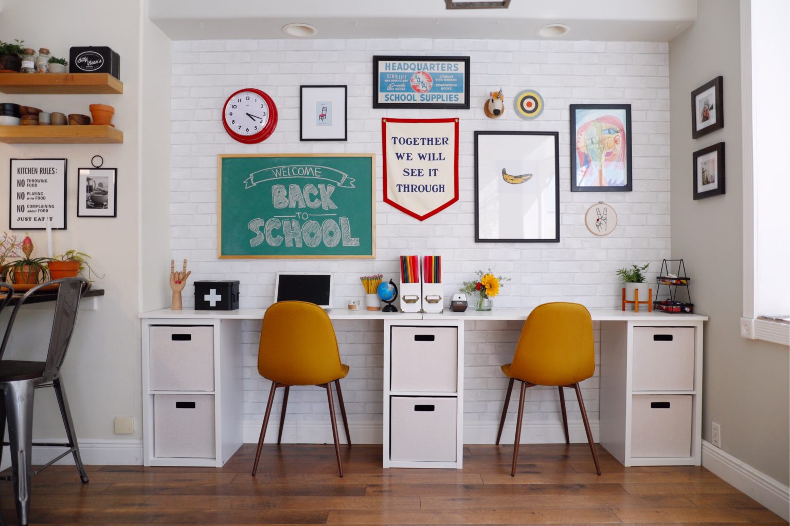 Our Home Learning Classroom - Enjoying the Small Things