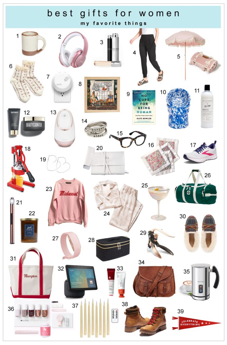 Best Gifts for Women: My Favorite Things - Enjoying the Small Things