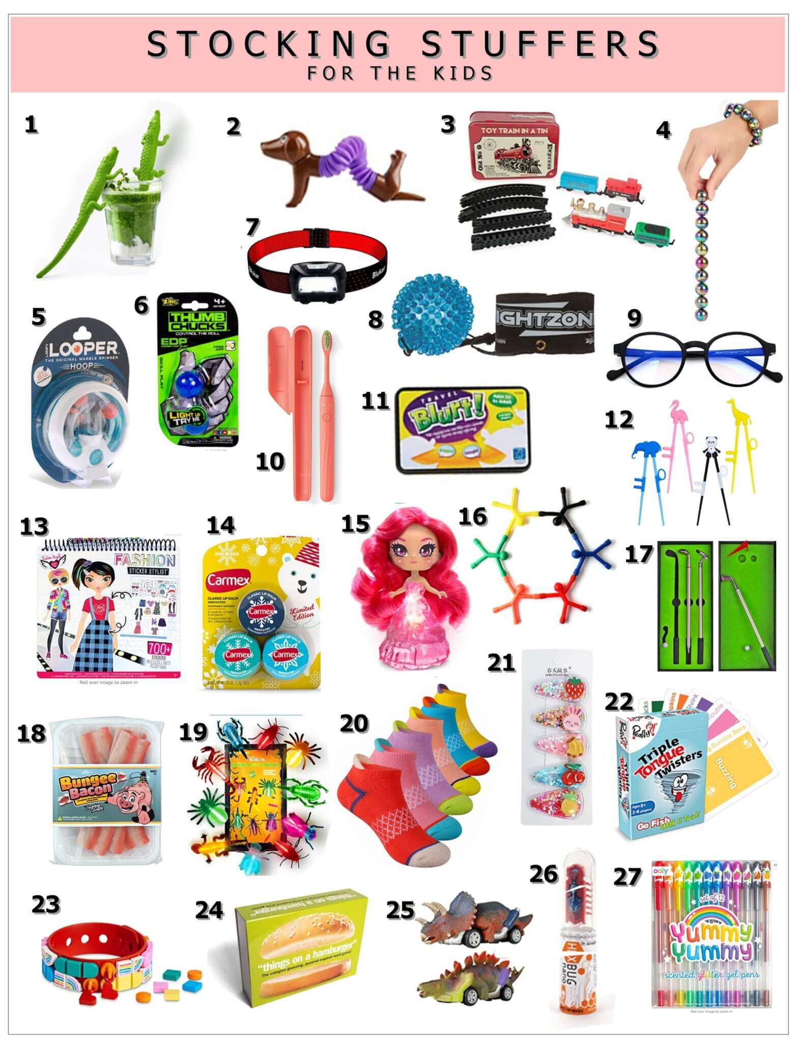 52 Stocking Stuffers for Kids & Teens - Enjoying the Small Things